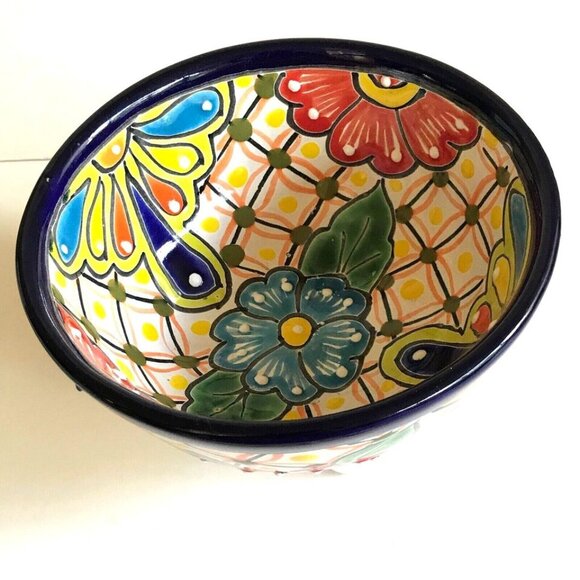 Venegas | Dining | Vintage Venega Talavera Salsa Deep Dish Bowl Mexican ...